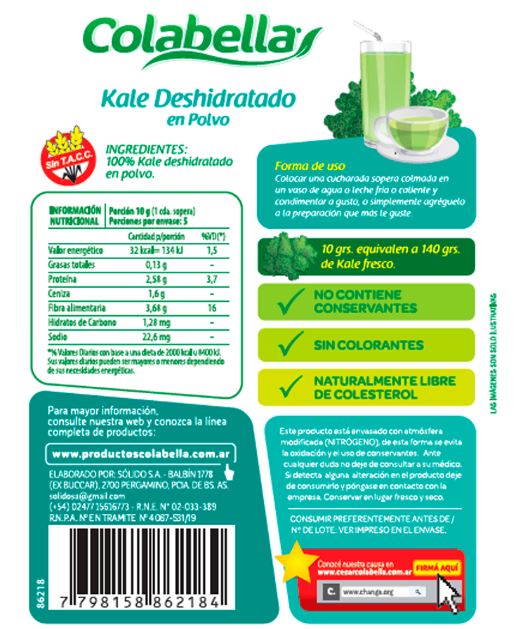 Colabella Productos Saludables